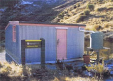 McIntyre Hut: Whakaari Conservation Area: Otago region