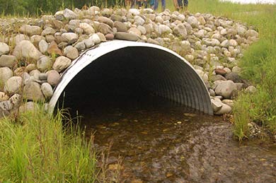 Designing new instream structures: Fish passage management