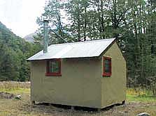 Mid Trent Hut: Ahaura River & Lake Brunner catchments area, West Coast ...