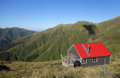 Tarn Ridge Hut: Tararua Forest Park, Wairarapa region