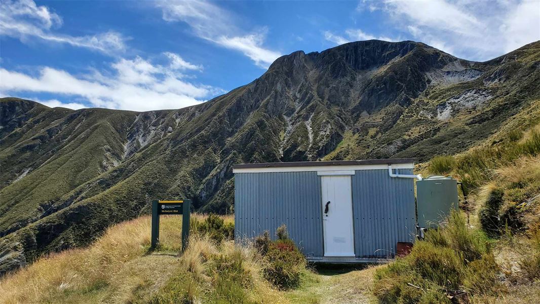 McIntyre Hut: Whakaari Conservation Area: Otago region